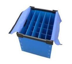 Green Corrugated Plastic Turnover Box Correx Packaging Boxes
