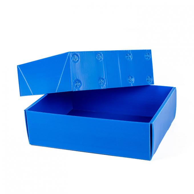 Waterproof Correx PP Corrugated Box 12mm Thick Corflute Storage Boxes