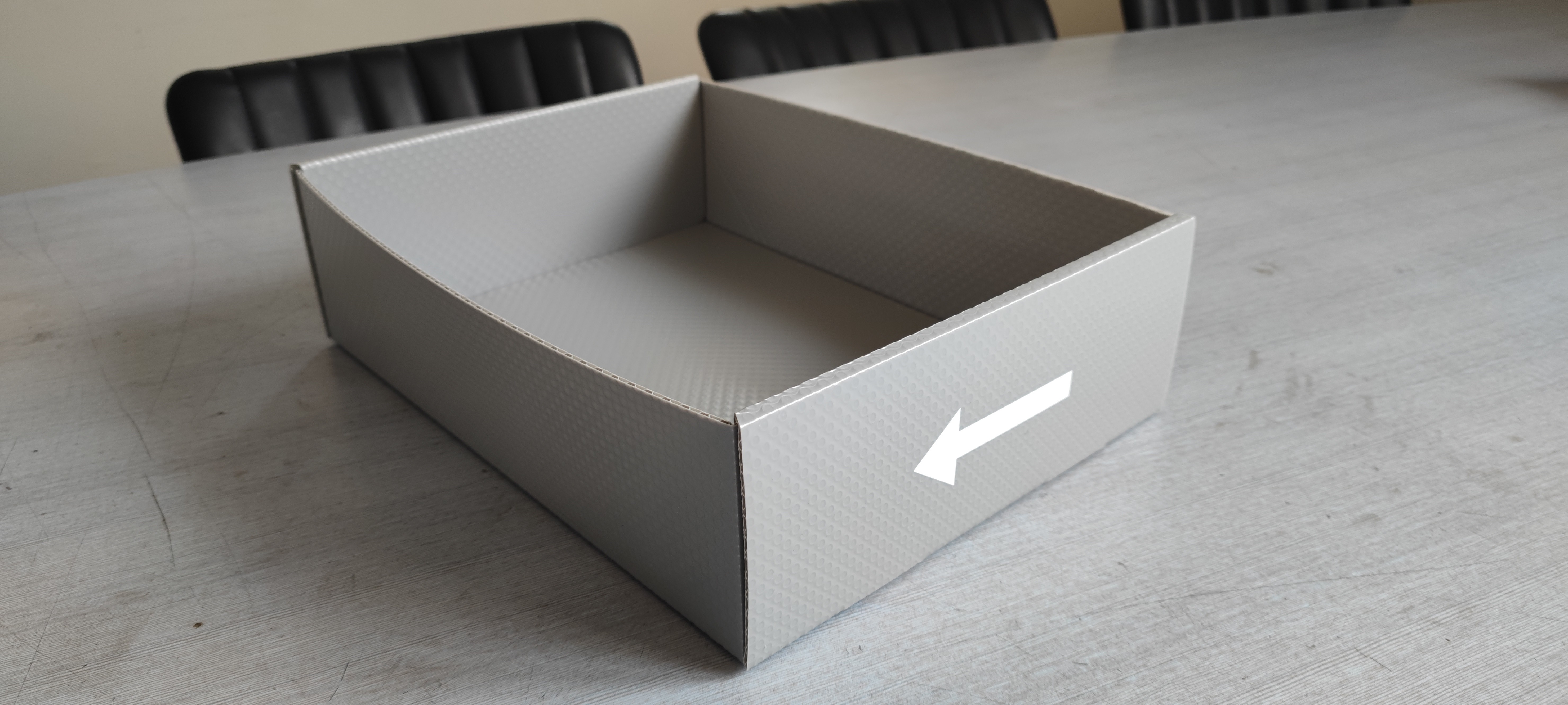 Recyclable Polystyrene Honeycomb Packaging Box Without Lid