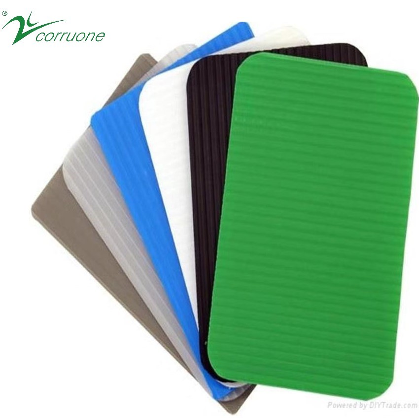 Chloroplast PP Corrugated Sheet Fluted Polypropylene Plastic Cardboard