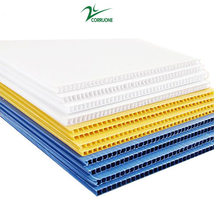 Antistatic Corrugated Polypropylene Board 230gsm Pp Corrugated Plastic ...