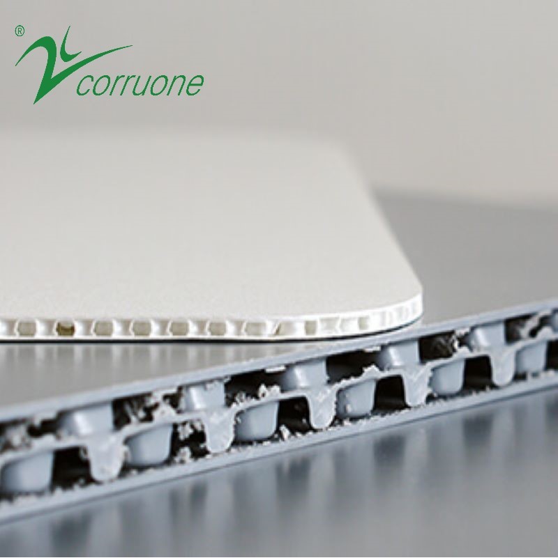 Corruone PP double wall pp polypropylene plastic sheet honeycomb core ...